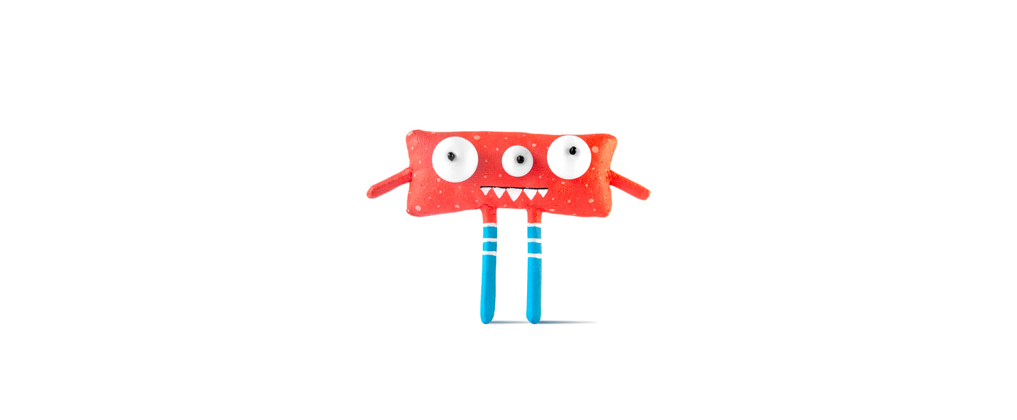 Handmade Little Monster Bob, Brooch | Marlitoyart – Marlitoys