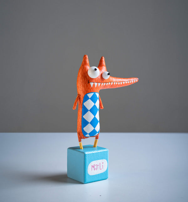 Molly the sweet tooth Fox – Collectible Handcrafted Gift by Marlitoyar ...